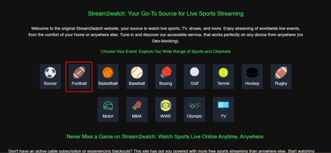 Stream2watch: Your Ultimate Guide to Sports Streaming in 2024 - News ...
